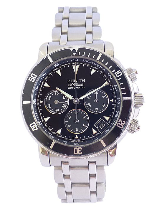 Zenith Rainbow El Primero Sports Chronograph Zenith Serviced ZEN 107 ...